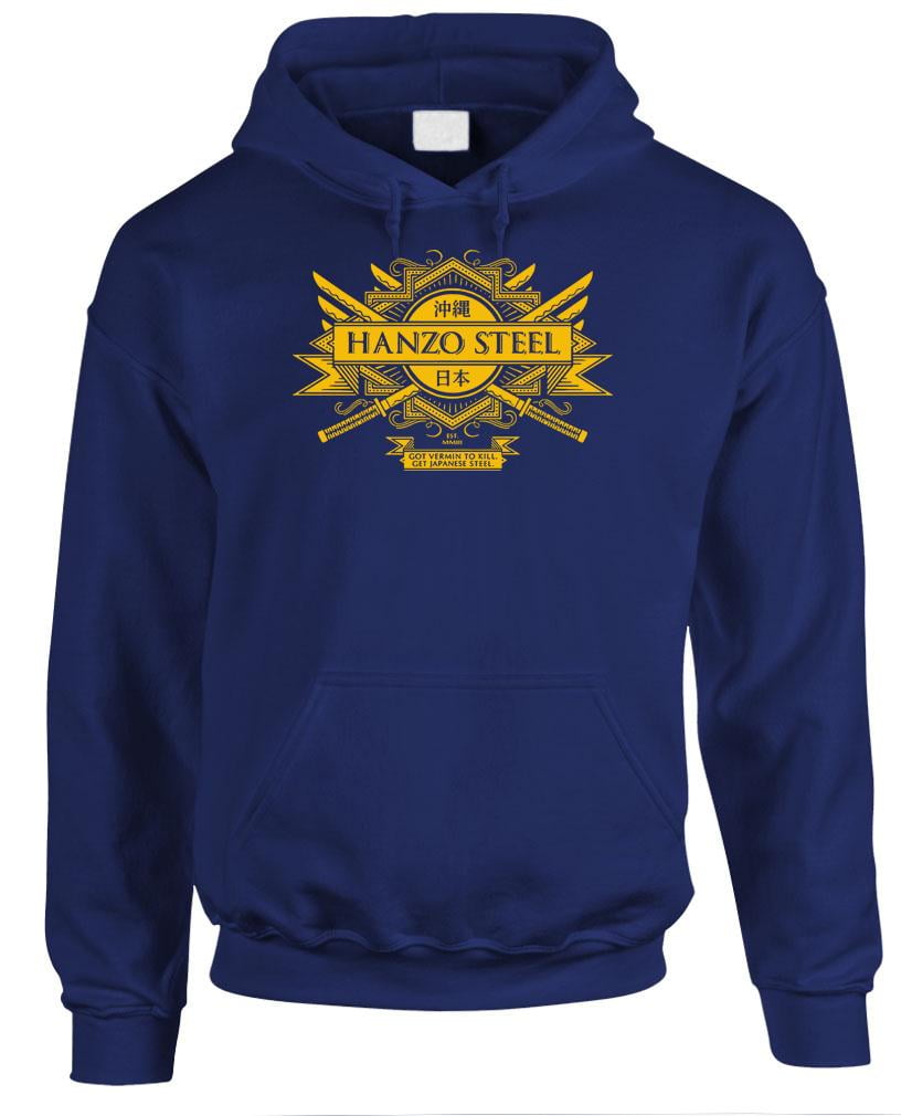 HANZO STEEL - samurai sword bill katana - Fleece PULLOVER Hoodie ...