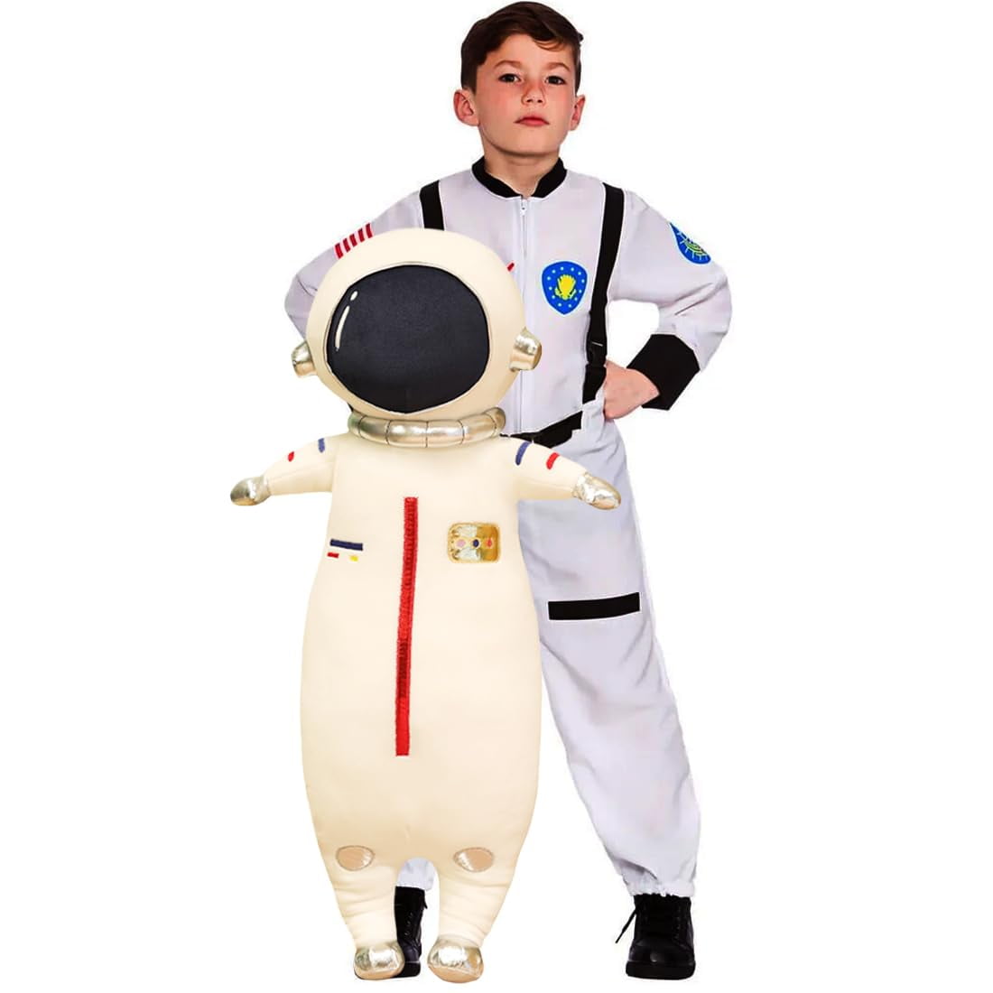 HAO Large Astronaut Stuffed Pillow Soft Spaceman Plush Toy Fluffy ...