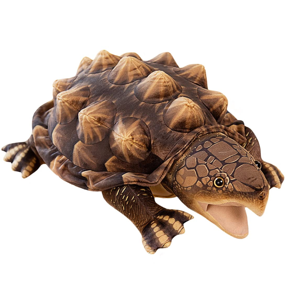 HAO Lifelike Snapping Turtle Large Plush Pillow Super Realistic ...