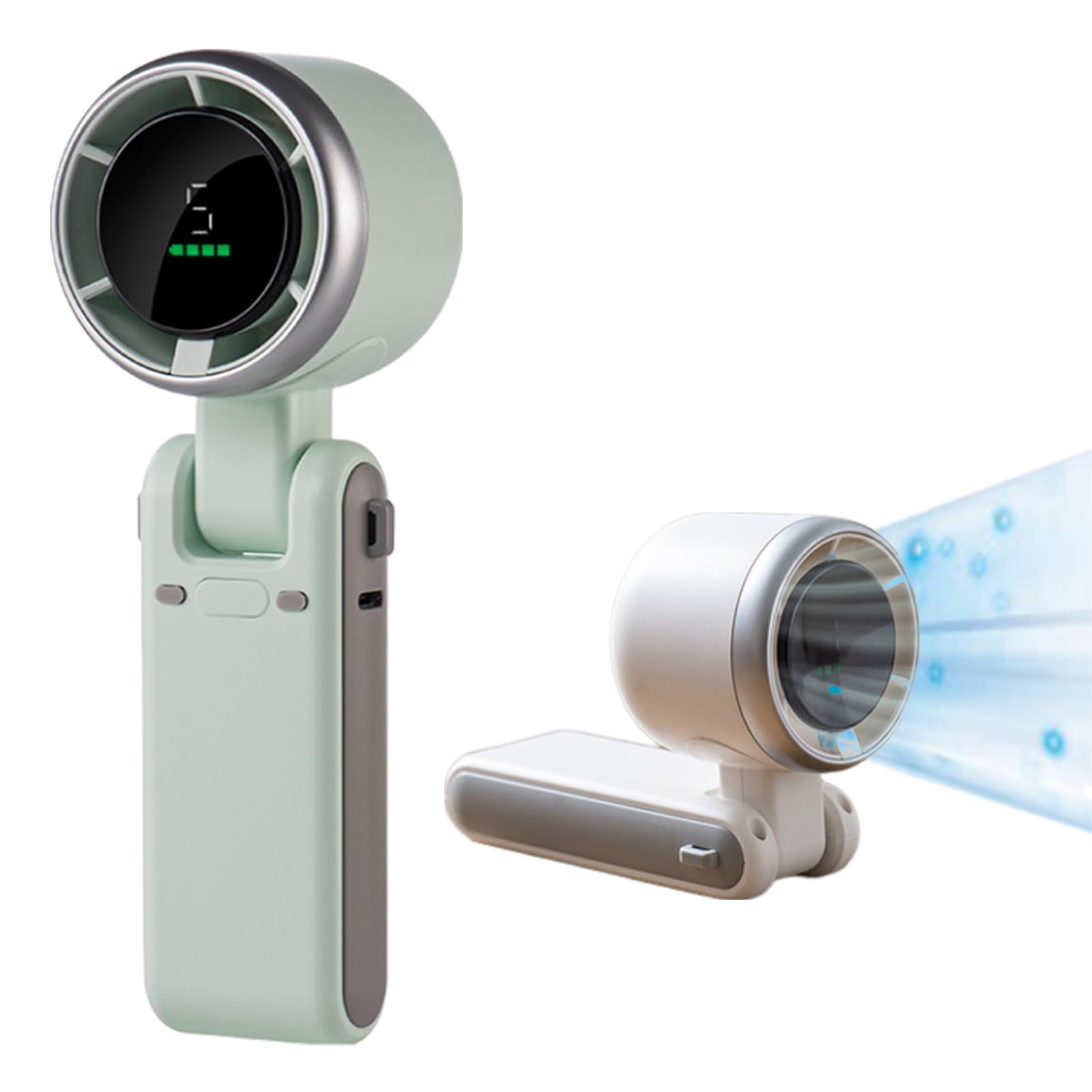 HAO Portable Handheld Fan for Travel, 5 Gear Wind Rechargeable Personal ...