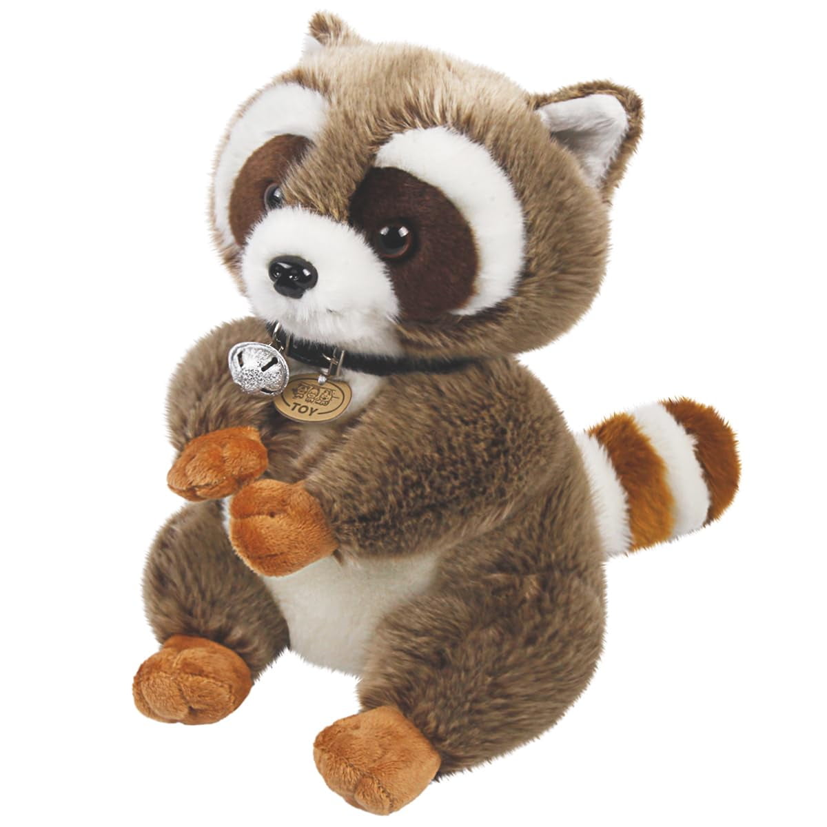HAO Soft Raccoon Stuffed Animal Plush Toy Cute Raccoon Simulation ...