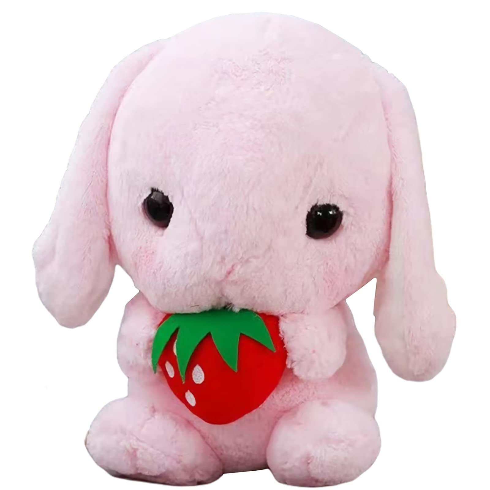 HAO Soft Toy - Sitting Lop Eared Rabbit, Easter White Rabbit Stuffed ...