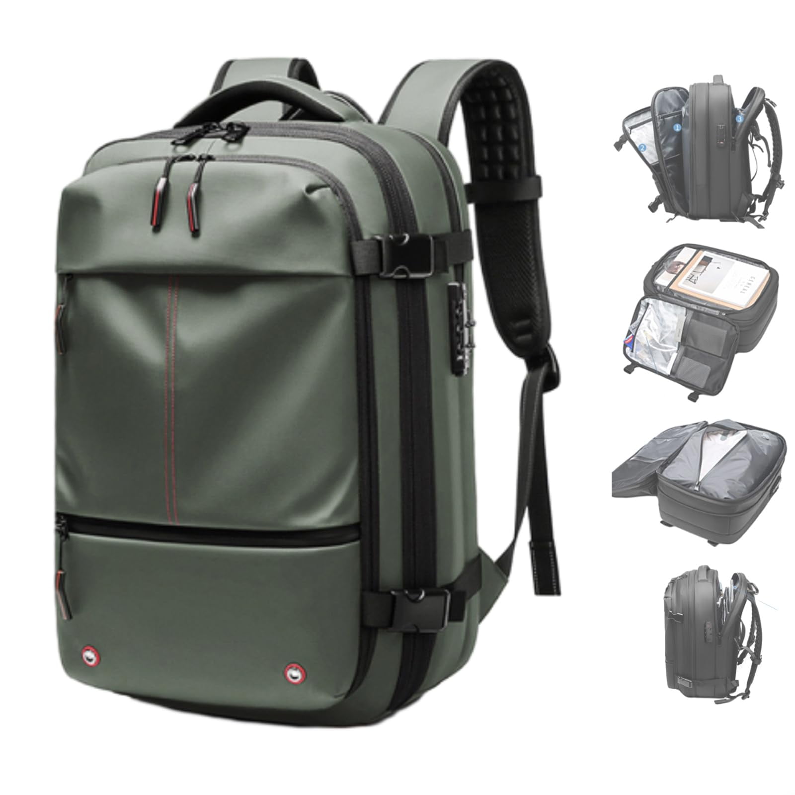 WLQ Travel Backpack, Aeropack Vacuum Compression Backpack, 60l ...