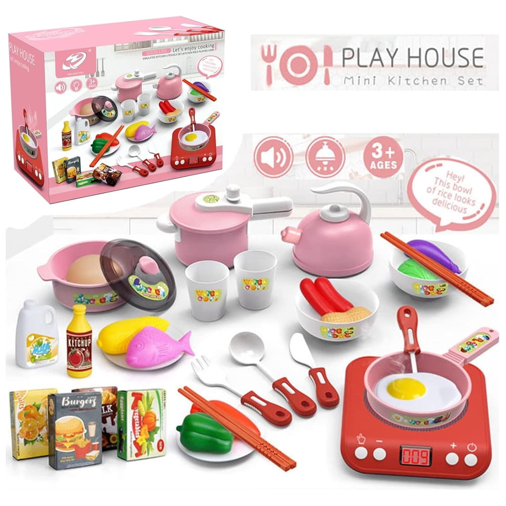 HAOAN 1 Set Simulation Induction Cooker Toy Kitchen Appliances Toy ...