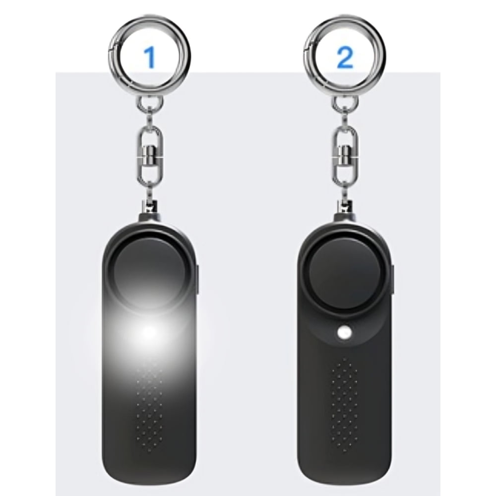 HAOAN 130DB Personal Safety Alarm, 130DB Safe Sound Self Defense Alarm ...