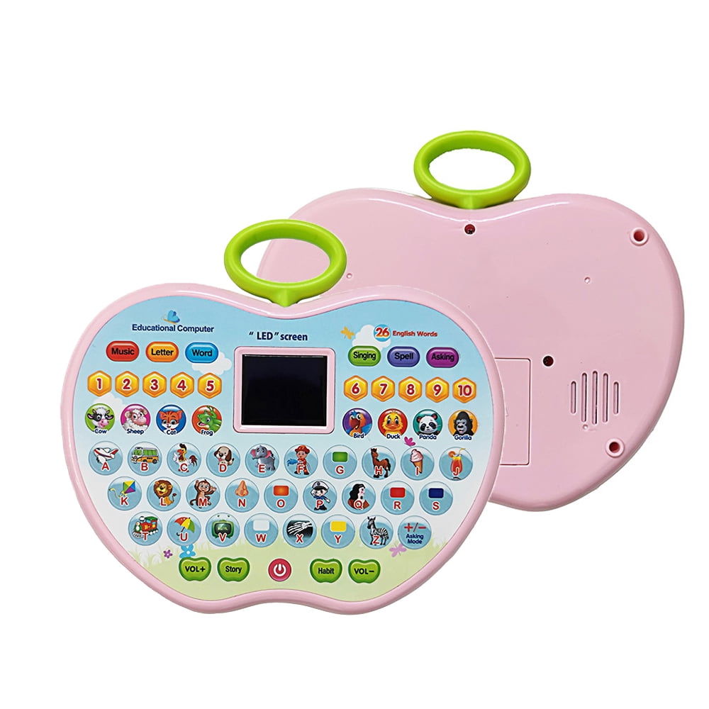 HAOAN Baby Learning Tablet , LED Tablet for Toddlers, English Preschool ...