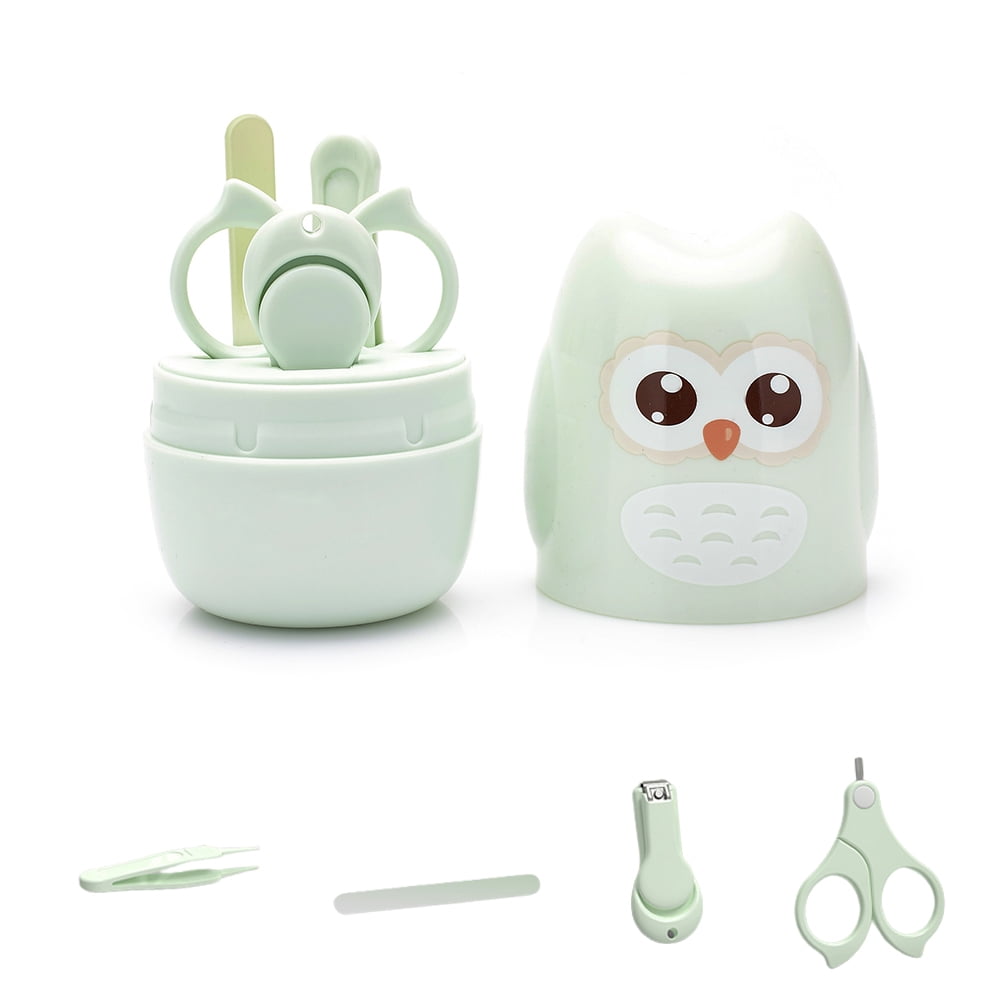 HAOAN Baby Nail Clippers 4-in-1 Baby Grooming Kit with Case Nail ...