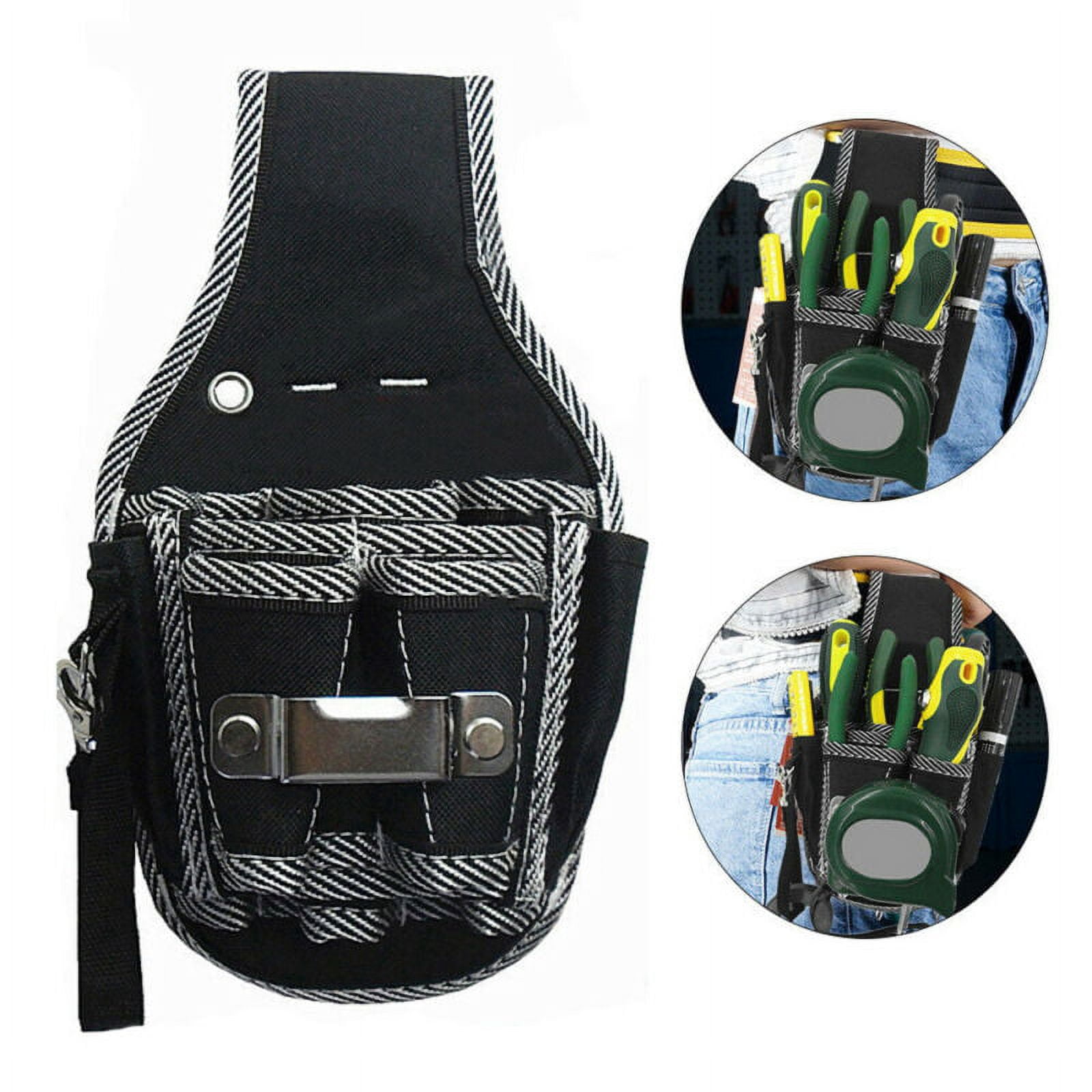 HAOAN Canvas Tool Pouch Tool Organizer Bag Electricians Organizer Pouch ...