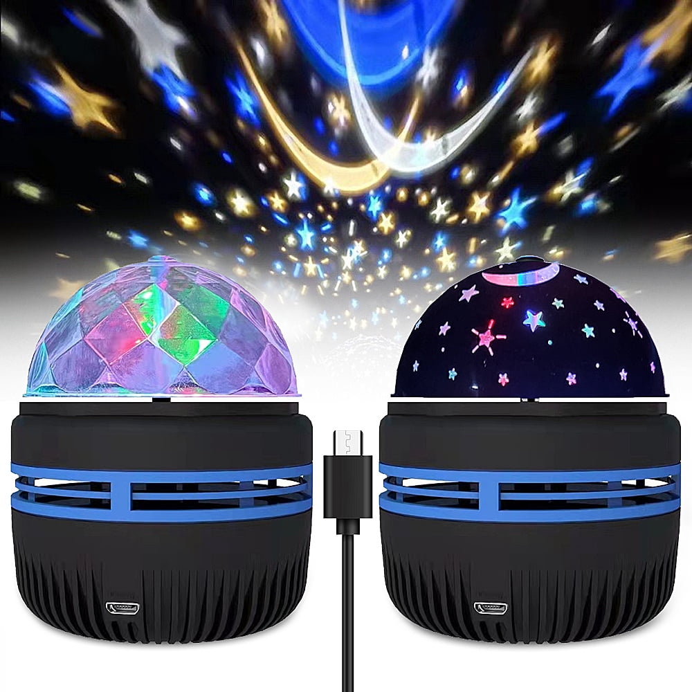 HAOAN Disco Ball Light Starry Sky Night Lights, Color Changing Star ...