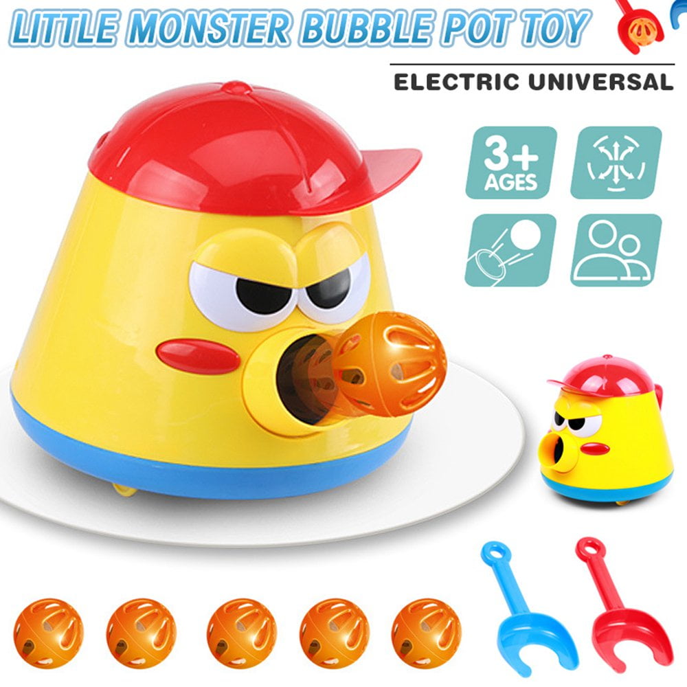 HAOAN Launcher Ball Toy, 360 Rotation Automatic Launcher Ball Toys ...