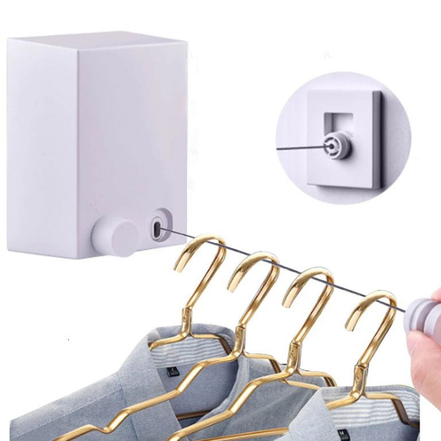 HAOAN Retractable Clothesline Adjustable Clothes Line Retracting Dryer ...