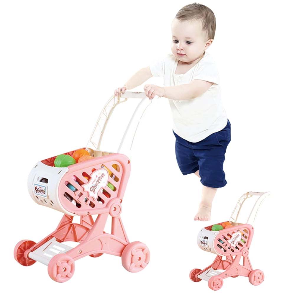 HAOAN Shopping Cart Toy, Pretend Play Toys Grocery Cart Toys Gifts for ...