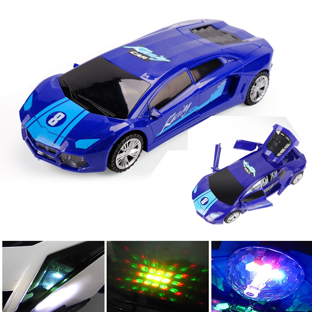 HAOAN Transforming LED Car Toy Robot Vehicle Toys for Kids,Deformation ...