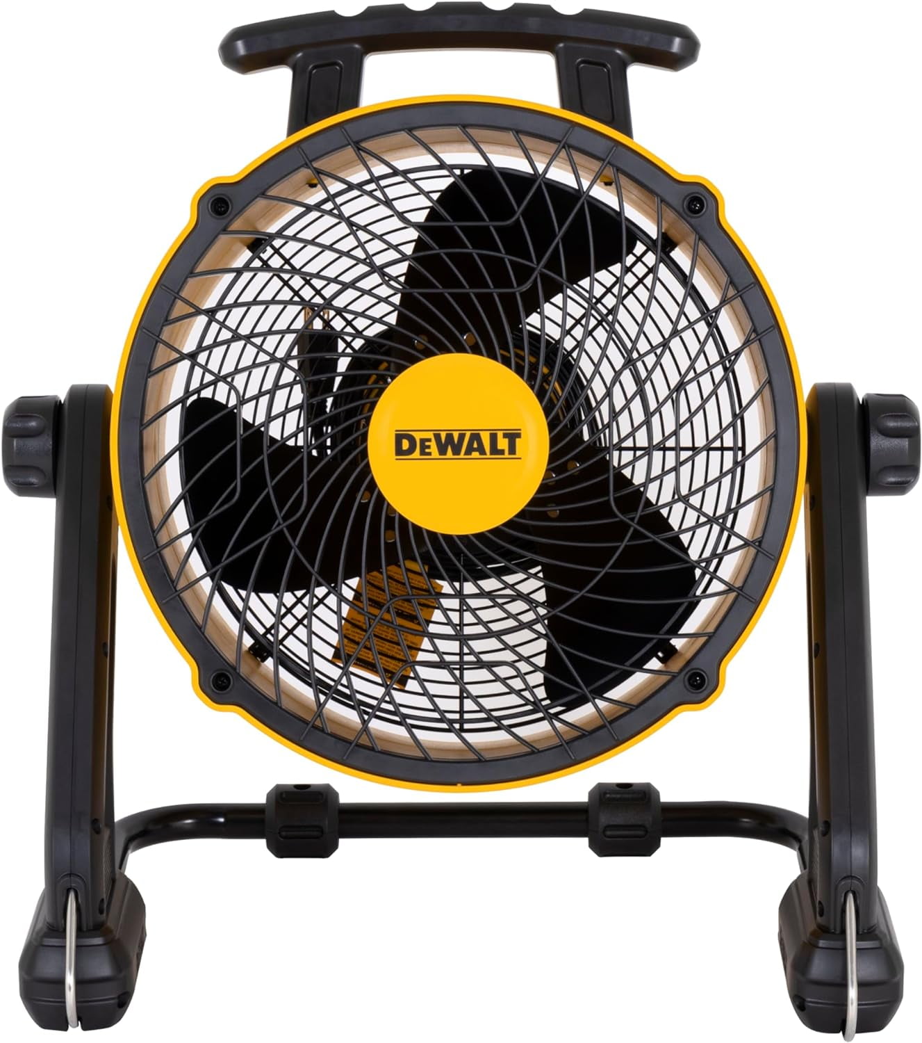HAOFEI 16 Inch Heavy Duty Floor Fan, High Velocity Barrel Shop Fan, 3 ...