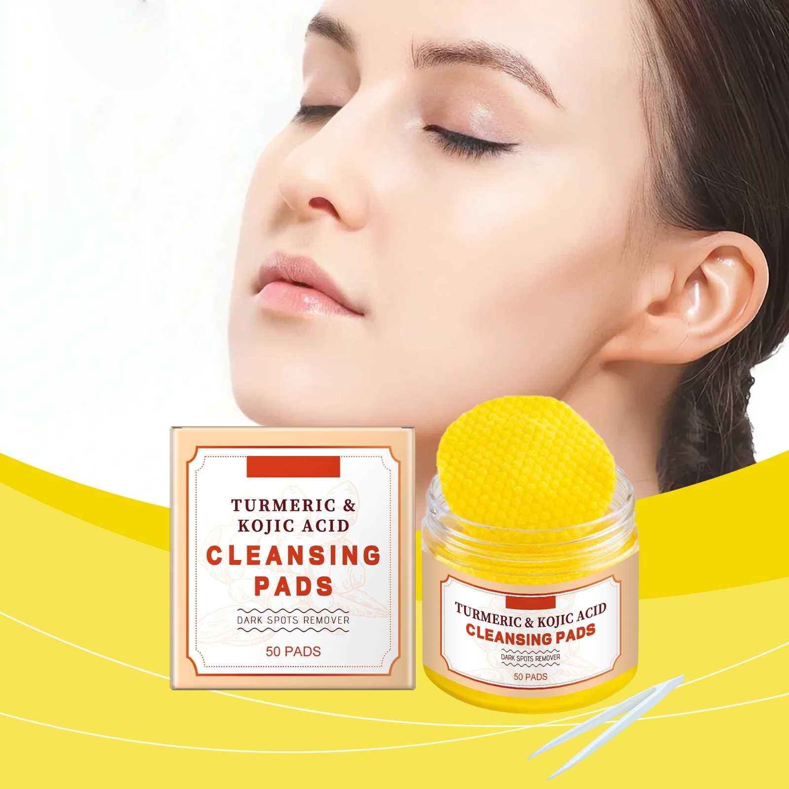 HAOLAOYULU Kojic Cleansing Pad Improves Facial Dullness Skin Deep ...