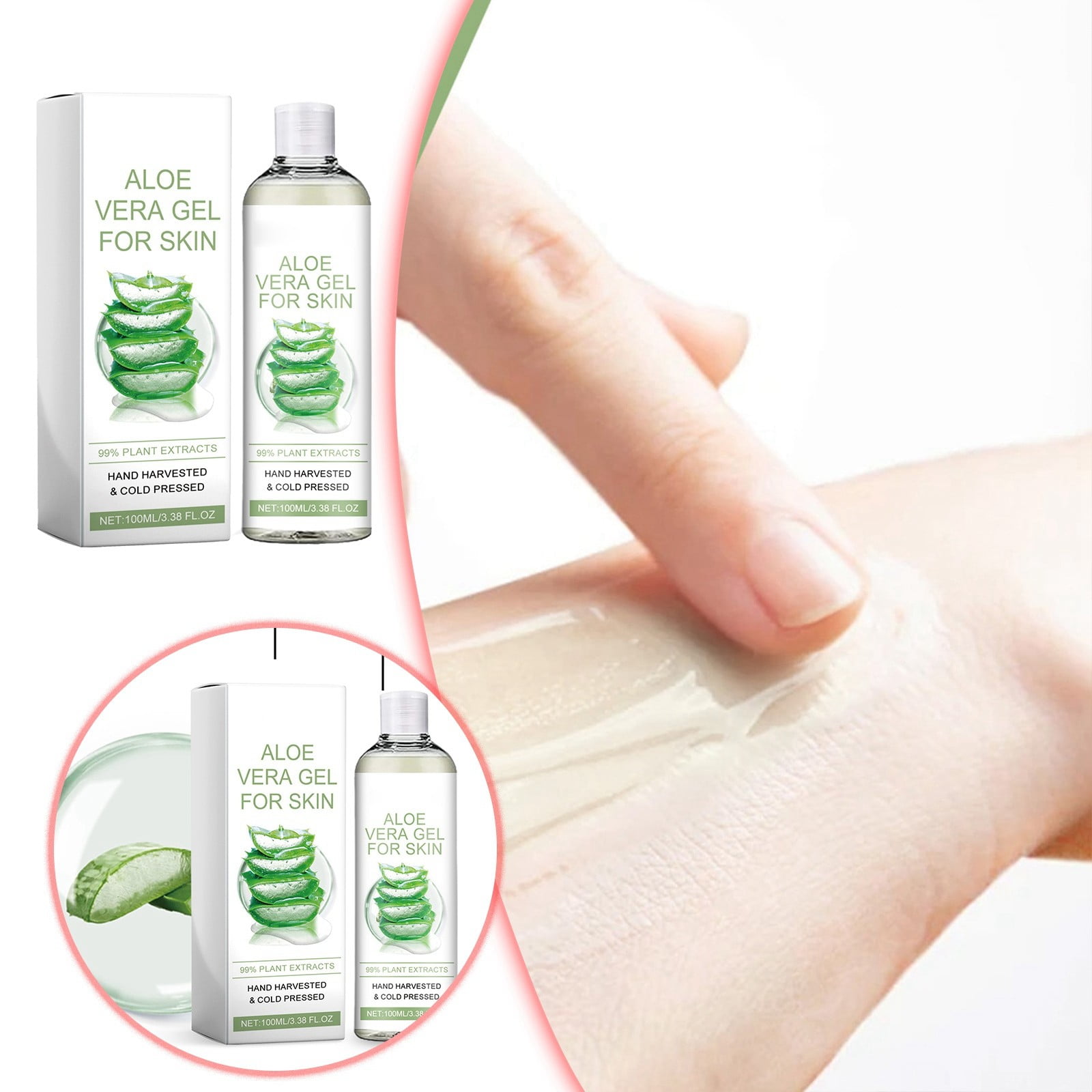 HAOLAOYULU Moisturizing Aloe Gel Moisturizes And Nourishes Skin After ... HAOLAOYULU Moisturizing Aloe Gel Moisturizes And Nourishes Skin After ...