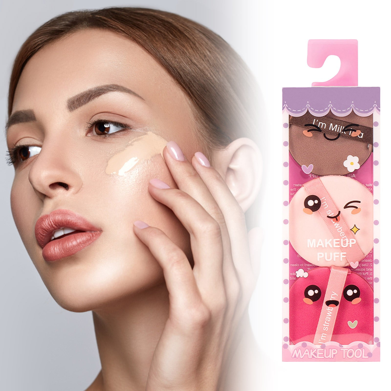 HAOLAOYULU Puff Shower Curtain Phat Puffs Baby Finger Food 6 Months Air ...