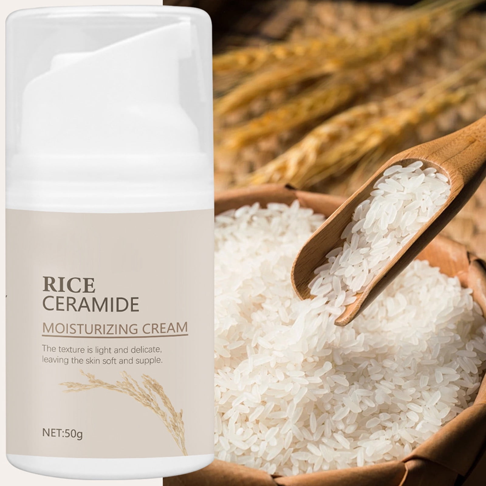 HAOLAOYULU Rice Paste Rice Extract Moisturizes And Moisturizes ...