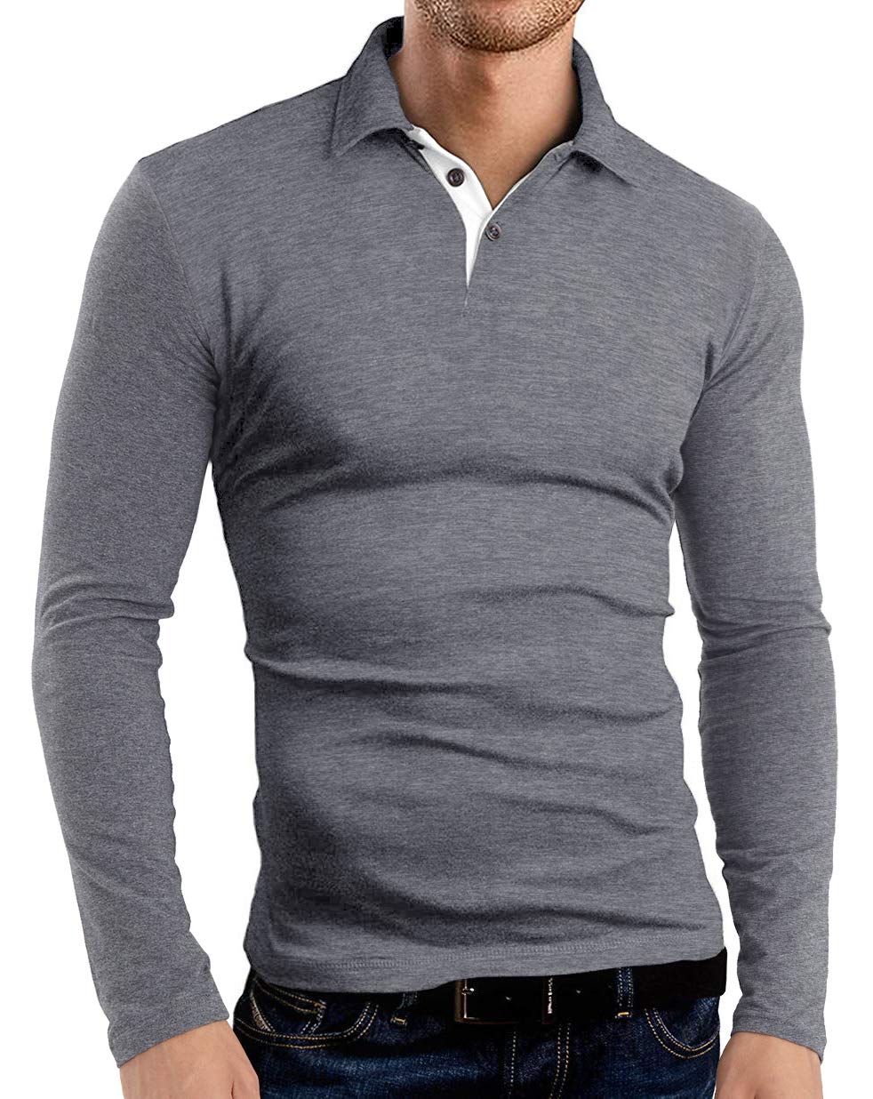 Devon & Jones DG20C Men's CrownLux Performance Plaited Tipped Polo ...