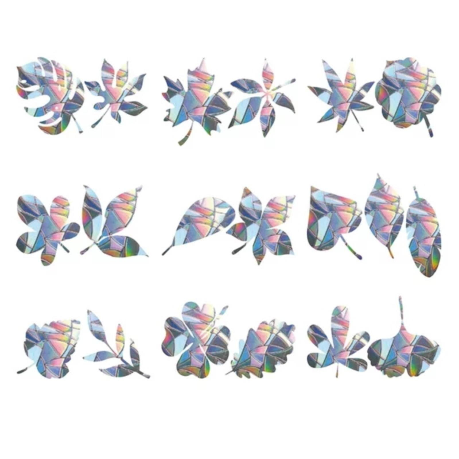HAOMONZEN Bird Window Strike Prevention Stickers Anti Collision Window ...