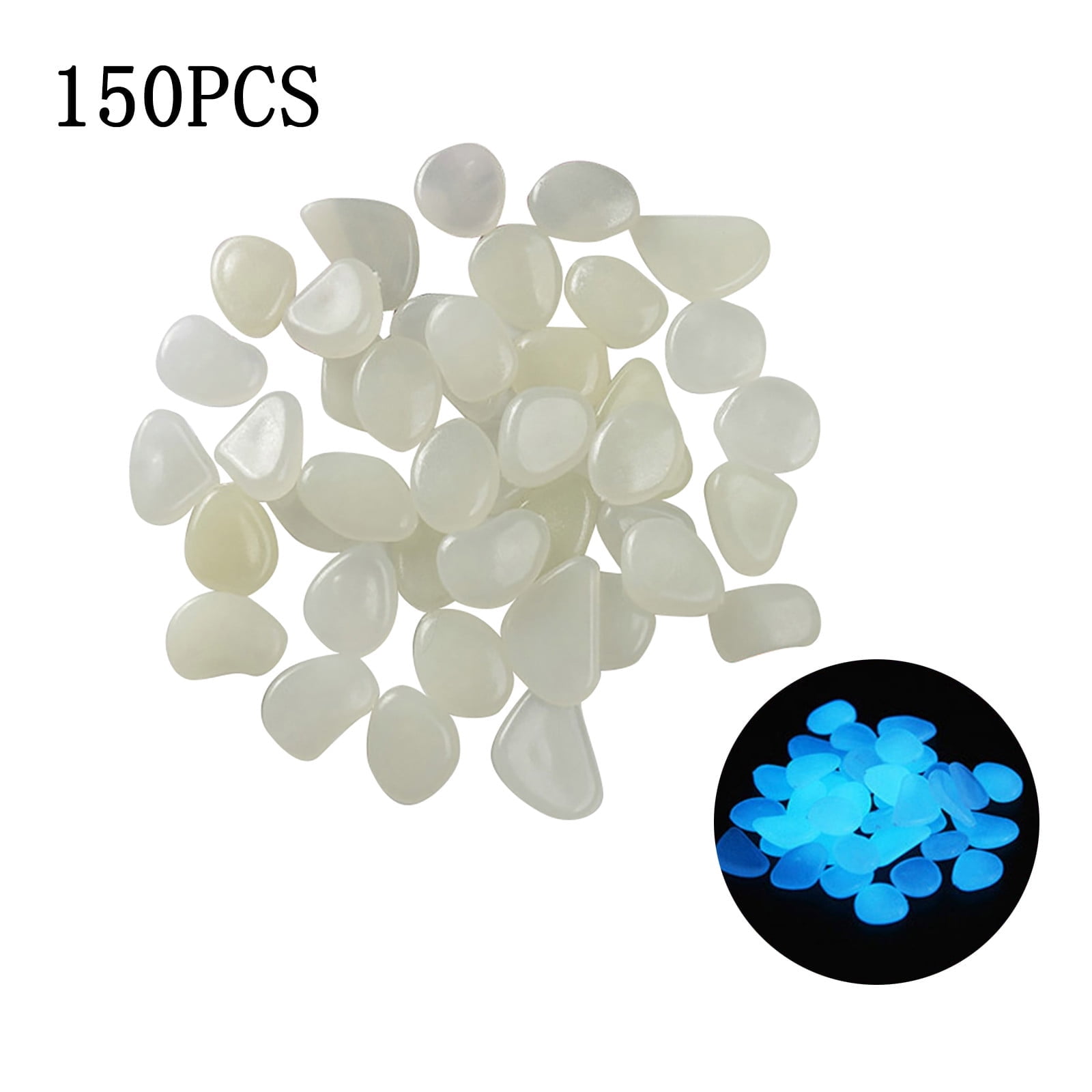 HAOMONZEN Warehouse Landscape Rocks for Yard Bulk Garden Pebbles Glow ...