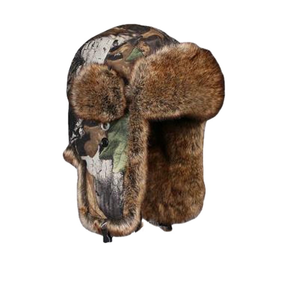 HAORUN Men Aviator Trapper Hat Cap Ski Ushanka Russian Cossack Flying ...