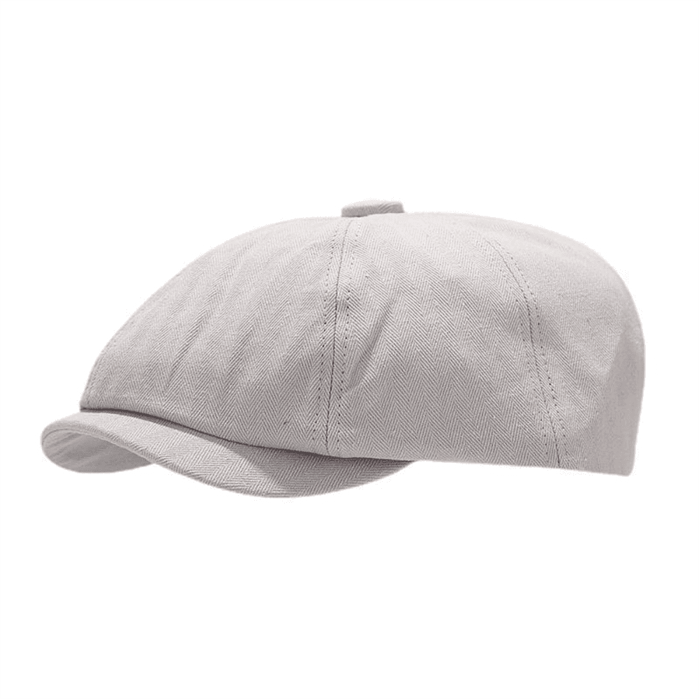 HAORUN Men Newsboy Flat Cap Cotton Baker Boy Gatsby Cabbie Hat ...
