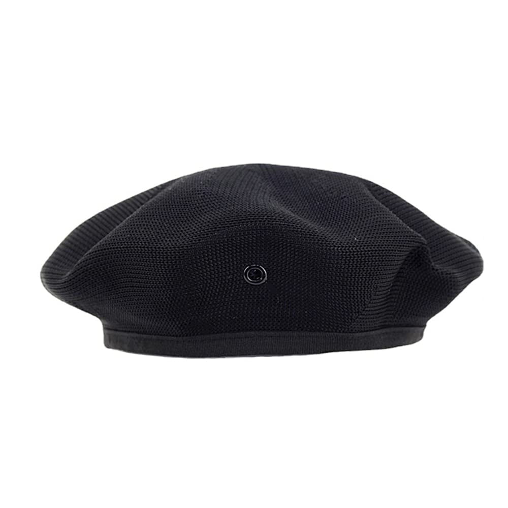 HAORUN Unisex Mesh Breathable Beret Cap Adjustable Military Style Hat ...
