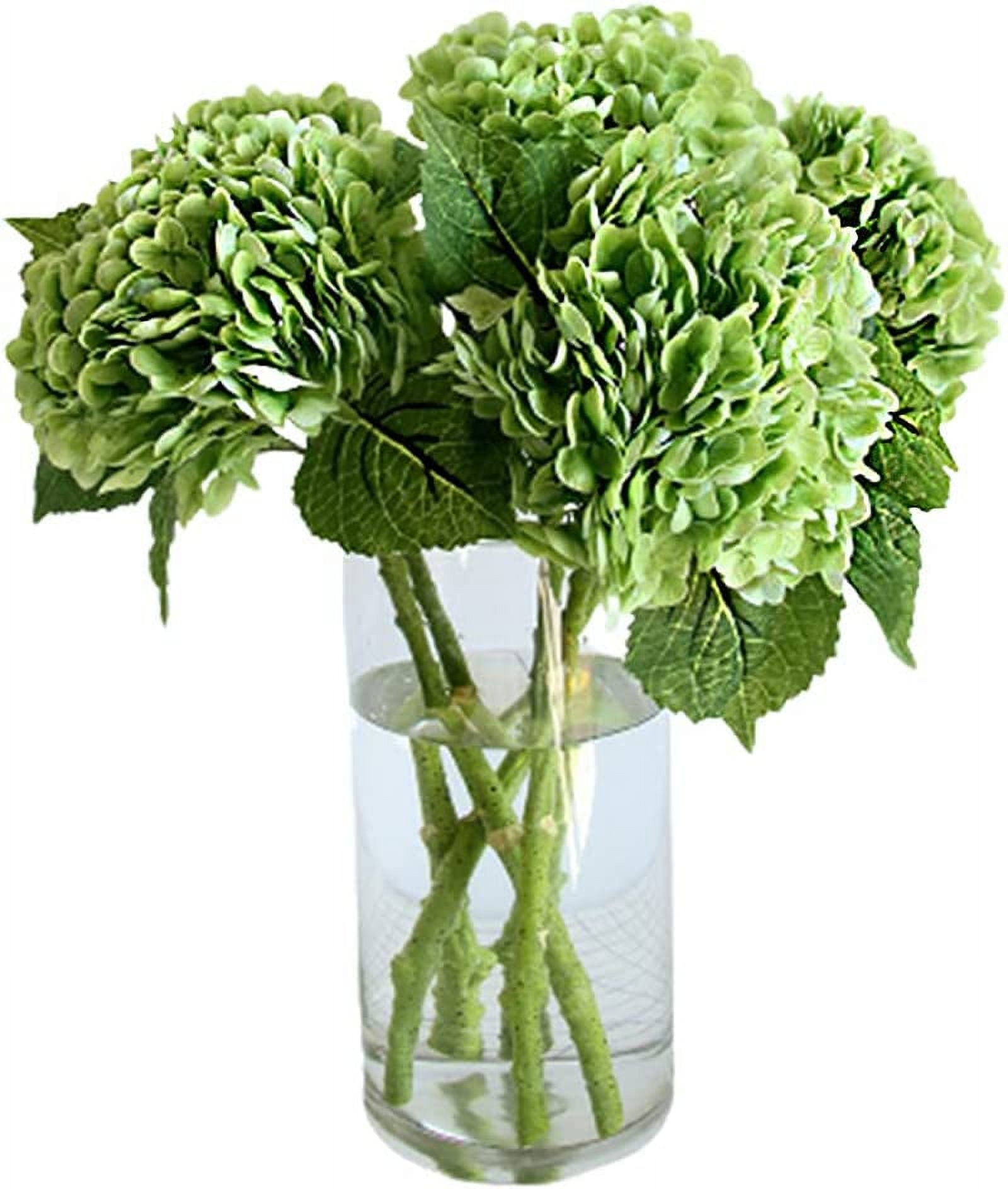 HAOSHICS 3Pcs Artificial Hydrangea, Fake Hydrangea Bouquets,Silk ...