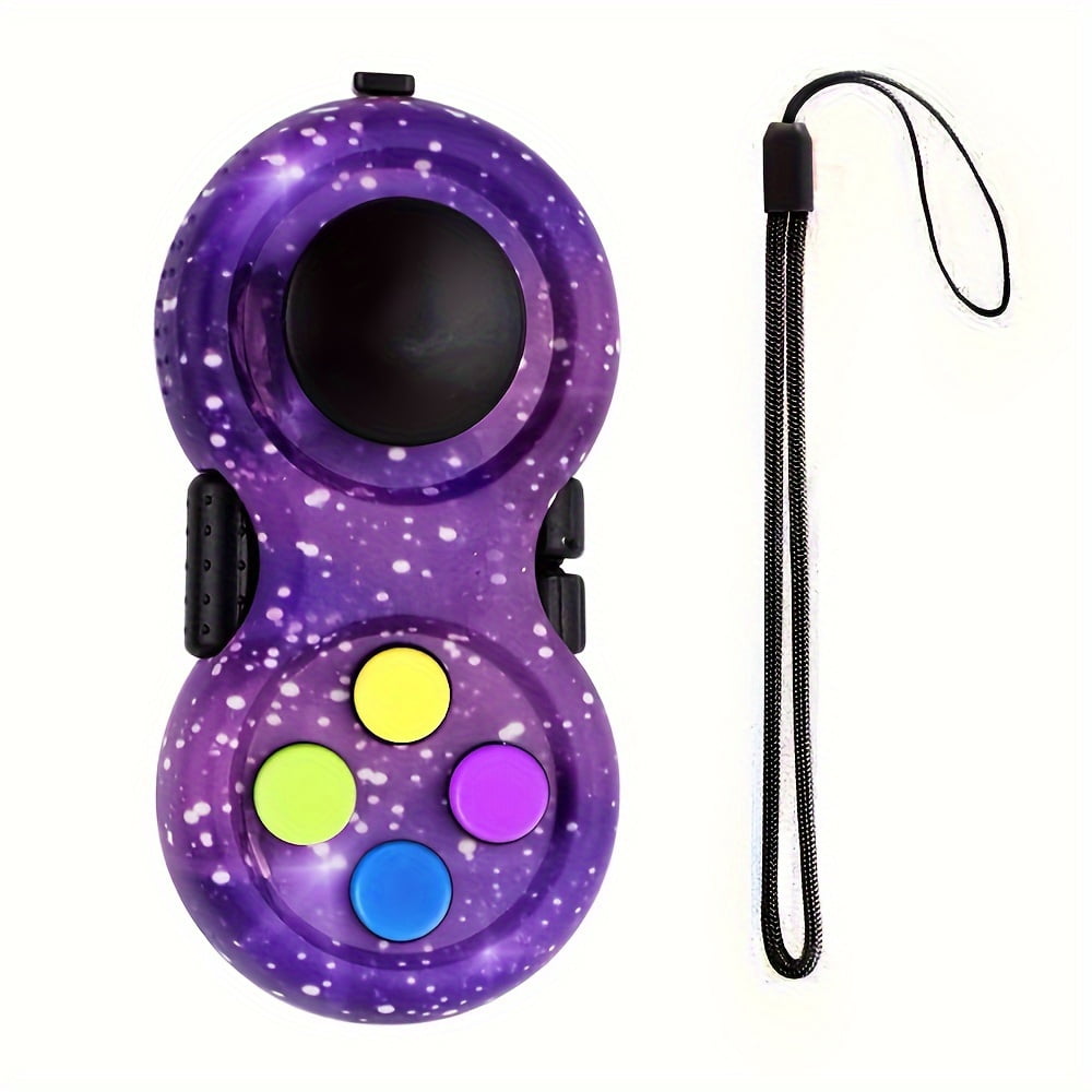 HAOSHICS Fidget Pad Portable Fidget Controller Classic Retro Game ...