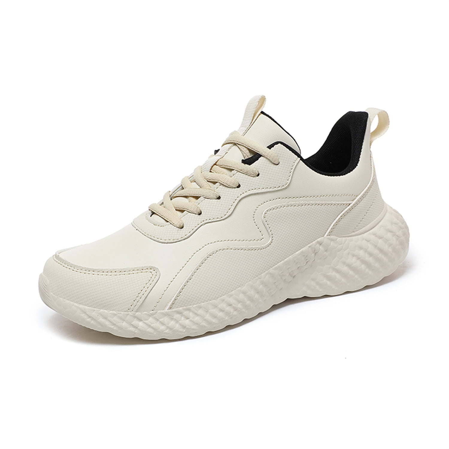 HAOSHIDUO Walking Sneakers for Men Lightweight Comfortable Microfiber ...