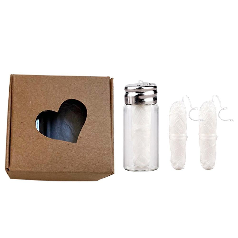 HAOSU 3 Rolls Biodegradable Bamboo Charcoal Dental Floss with ...