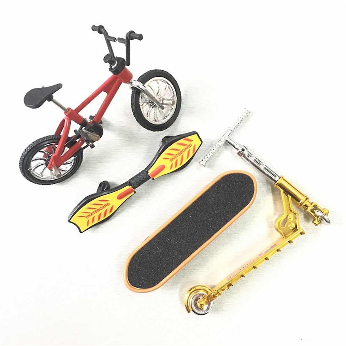 HAOSU Finger Scooter Skate Boarding Mini Finger Bike Toy Diy Kits ...