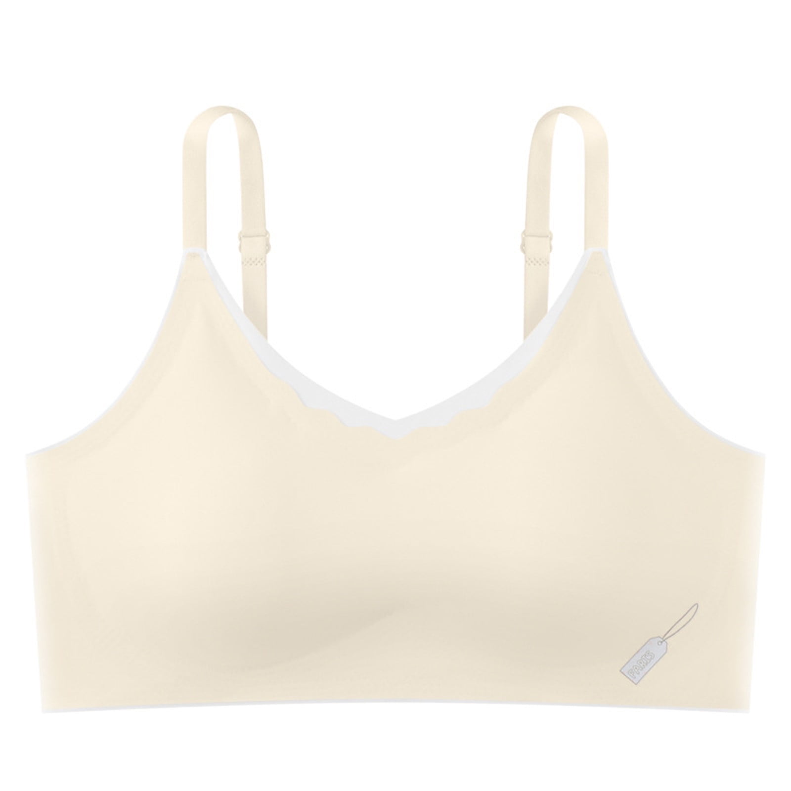 HAOTAGS Teen Girls Training Bras Girls Sports Seamless Comfort Soft ...