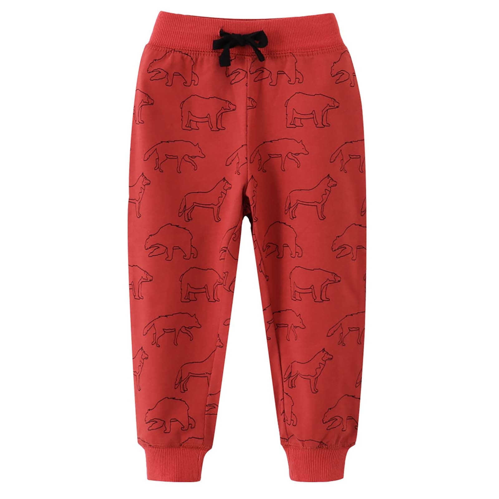 HAOTAGS Toddler Boys Pants, Casual Sports Pants Narrow-legged Elastic ...