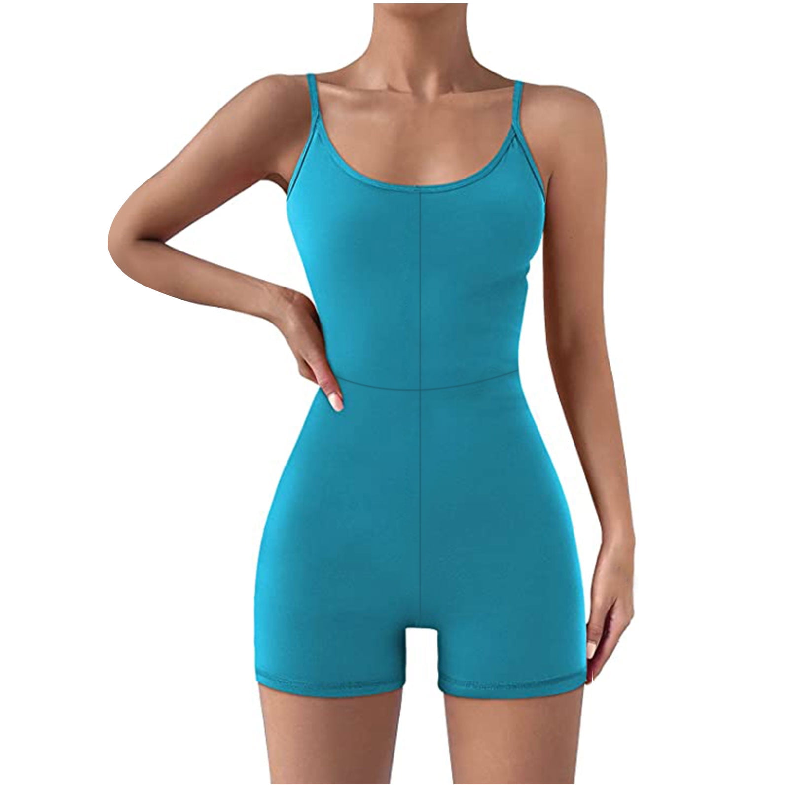 HAOTAGS Women’s Jumpsuits Unitard Bodysuits One Piece Shorts Rompers ...