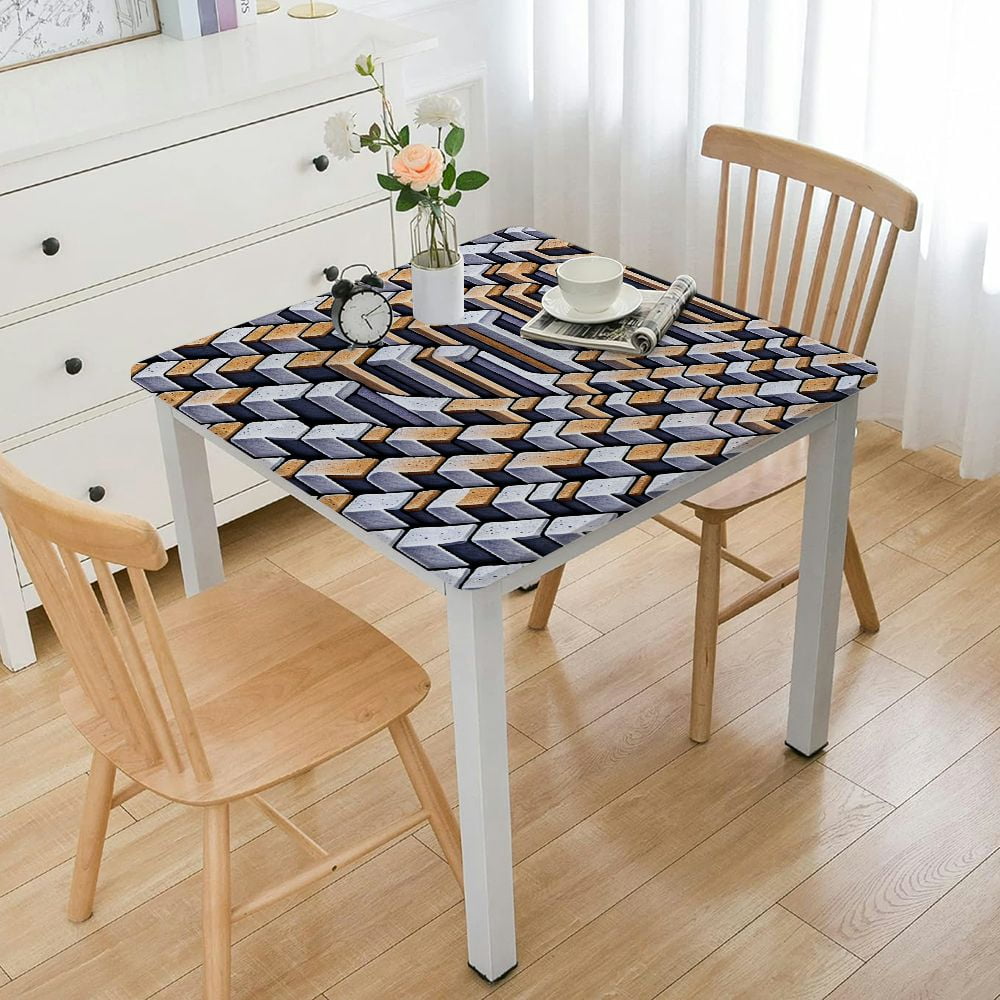 HAOXIT ,Cotton Linen Square Cotton Line Table Cover Twill Kitchen ...