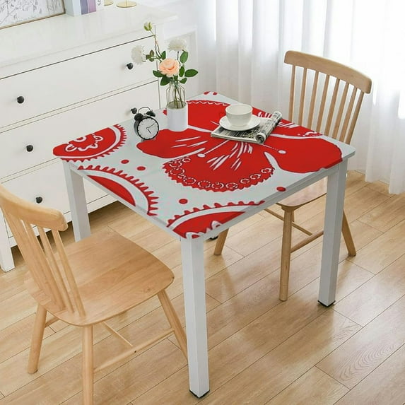 HAOXIT Party Table Cover Square Table Cloth Rectangle for Themed Party ...