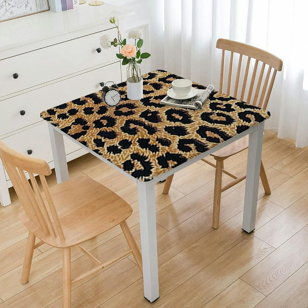 HAOXIT Table Covers - Animal Safari Theme Print Tablecloth, Party ...