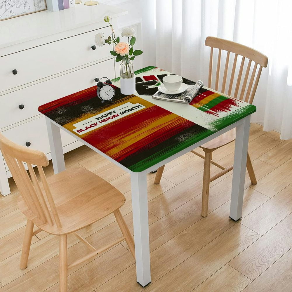 HAOXIT uneteenth Square Table Table Cloth Pan African American Real ...