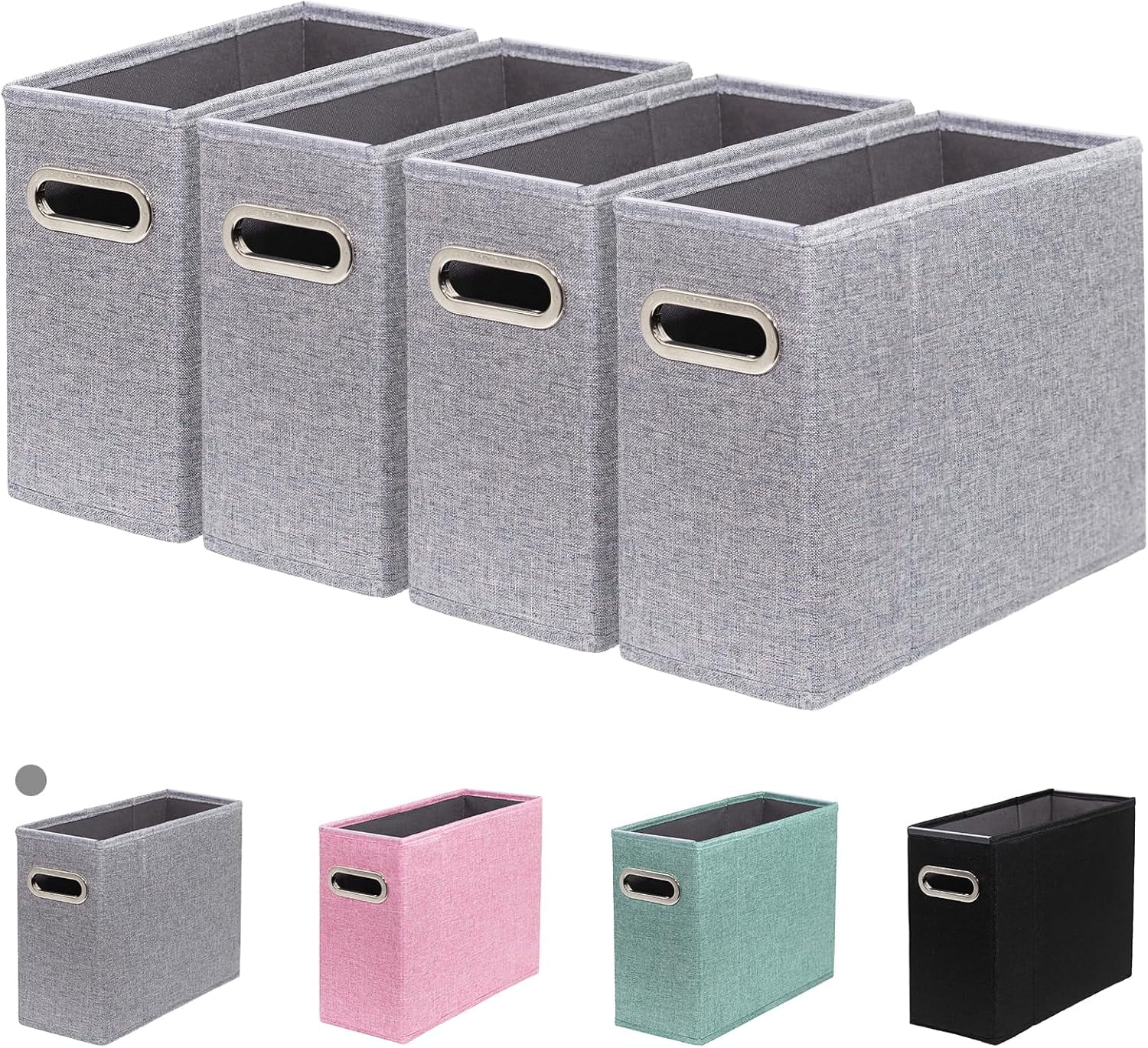 HAOYAN 4 Pack for Letter Size File Organizer, File Folders Organizer ...