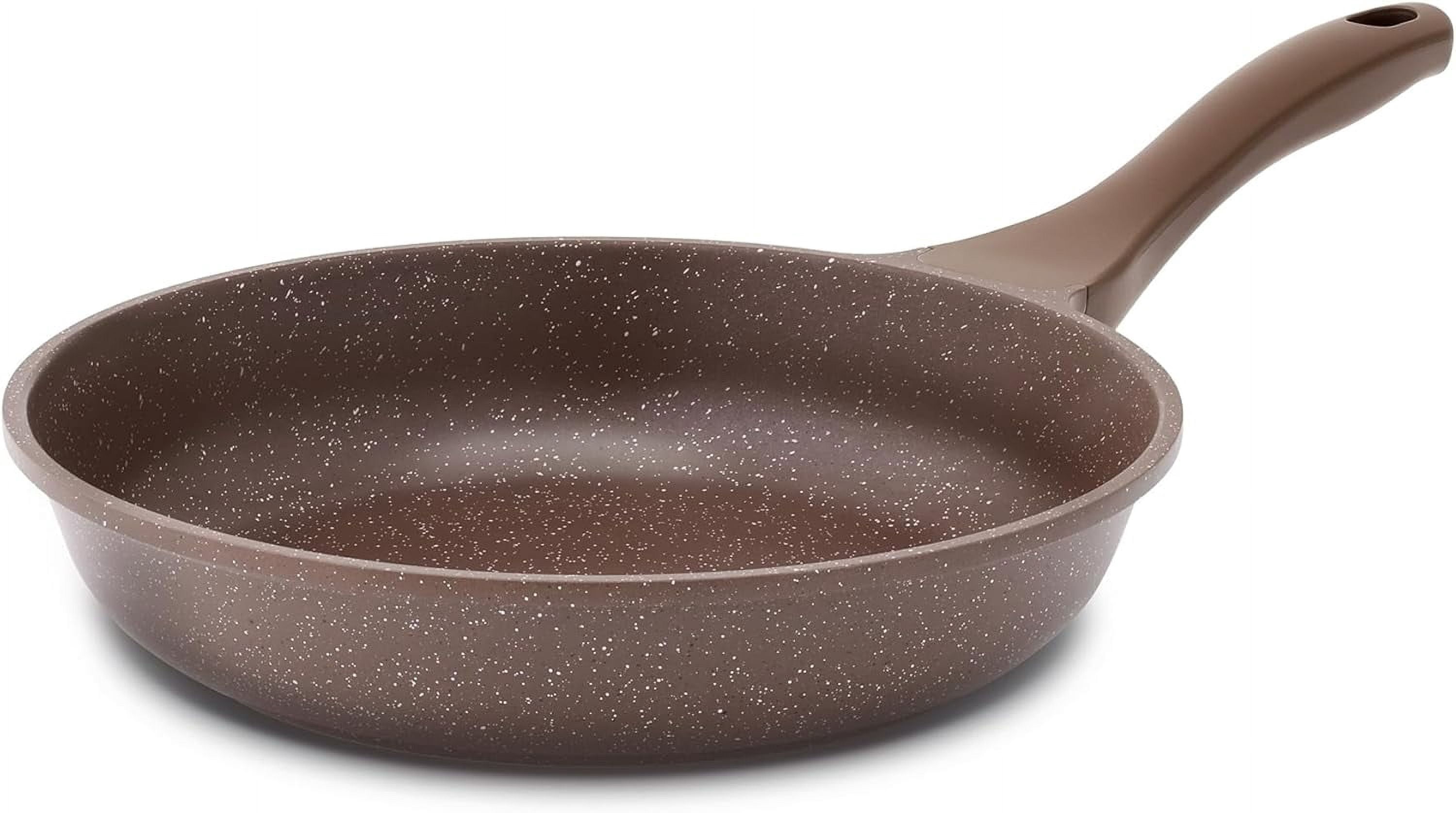 HAOYAN Nonstick Frying Pan Skillet, Swiss Granite Coating Omelette Pan ...