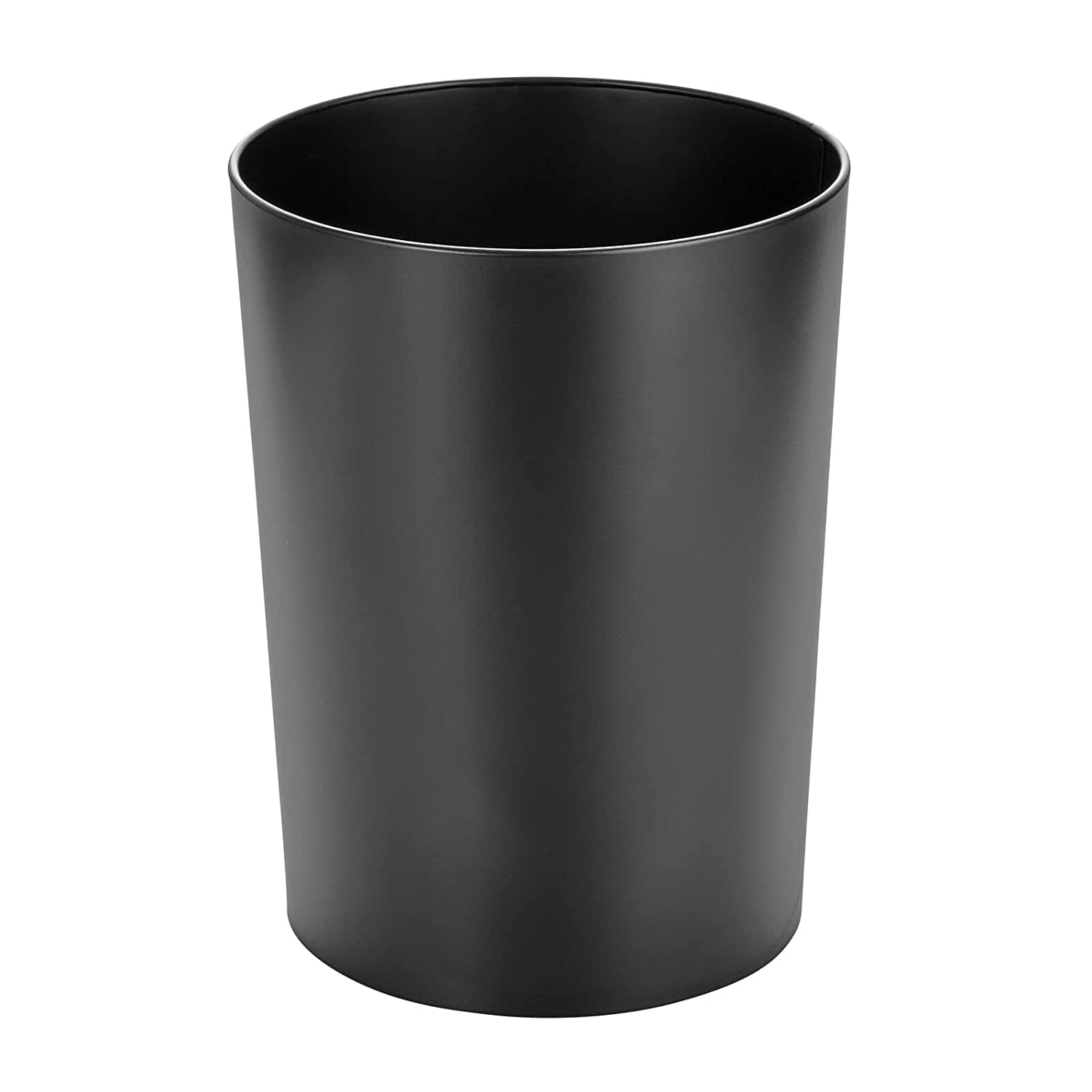 HAOYAN Stainless Steel Round Metal Trash Can, Small 2.8 Gallon ...