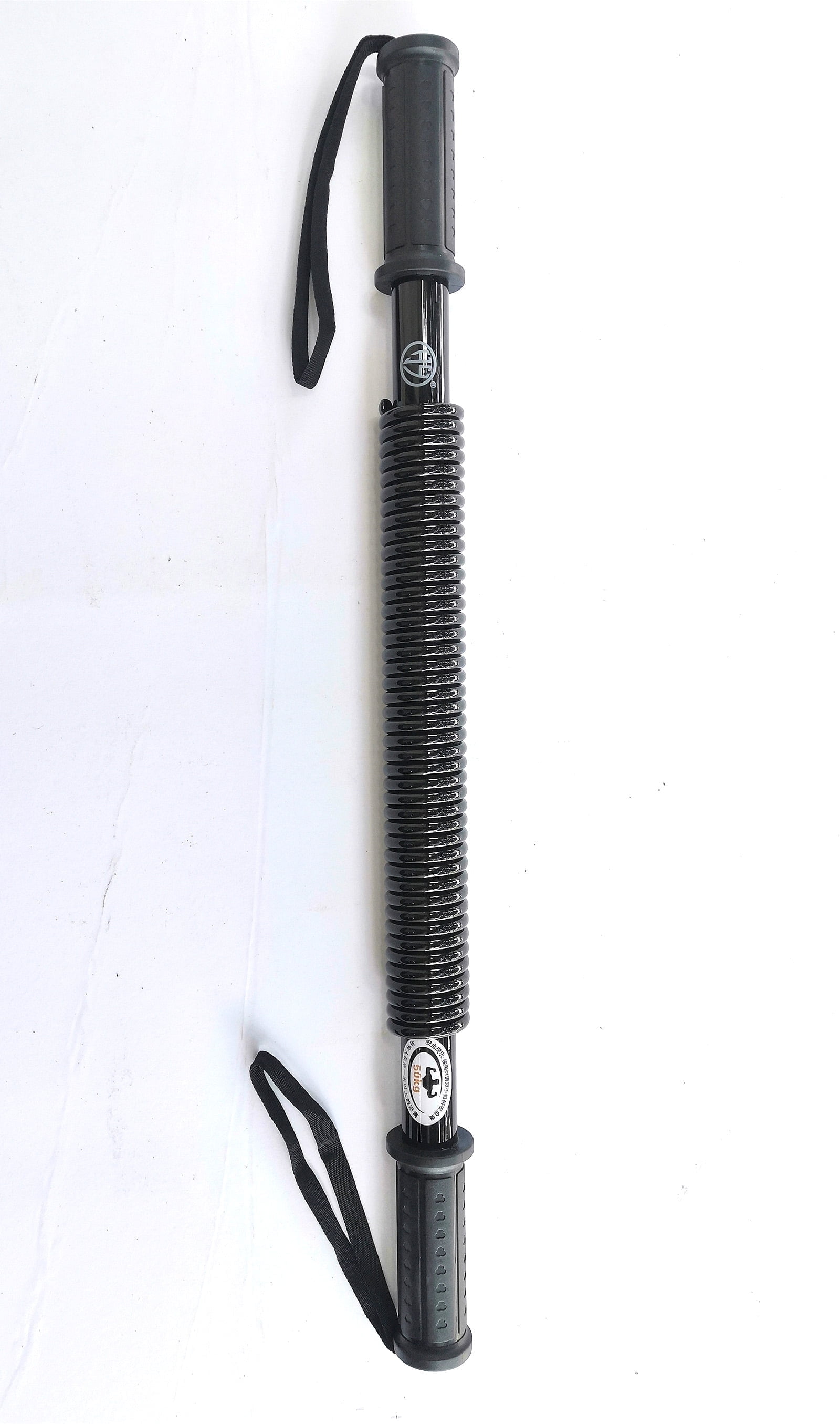HAOYING Black 50 KG / 110 LB Dual Spring Power Twister Bar, Super Heavy ...