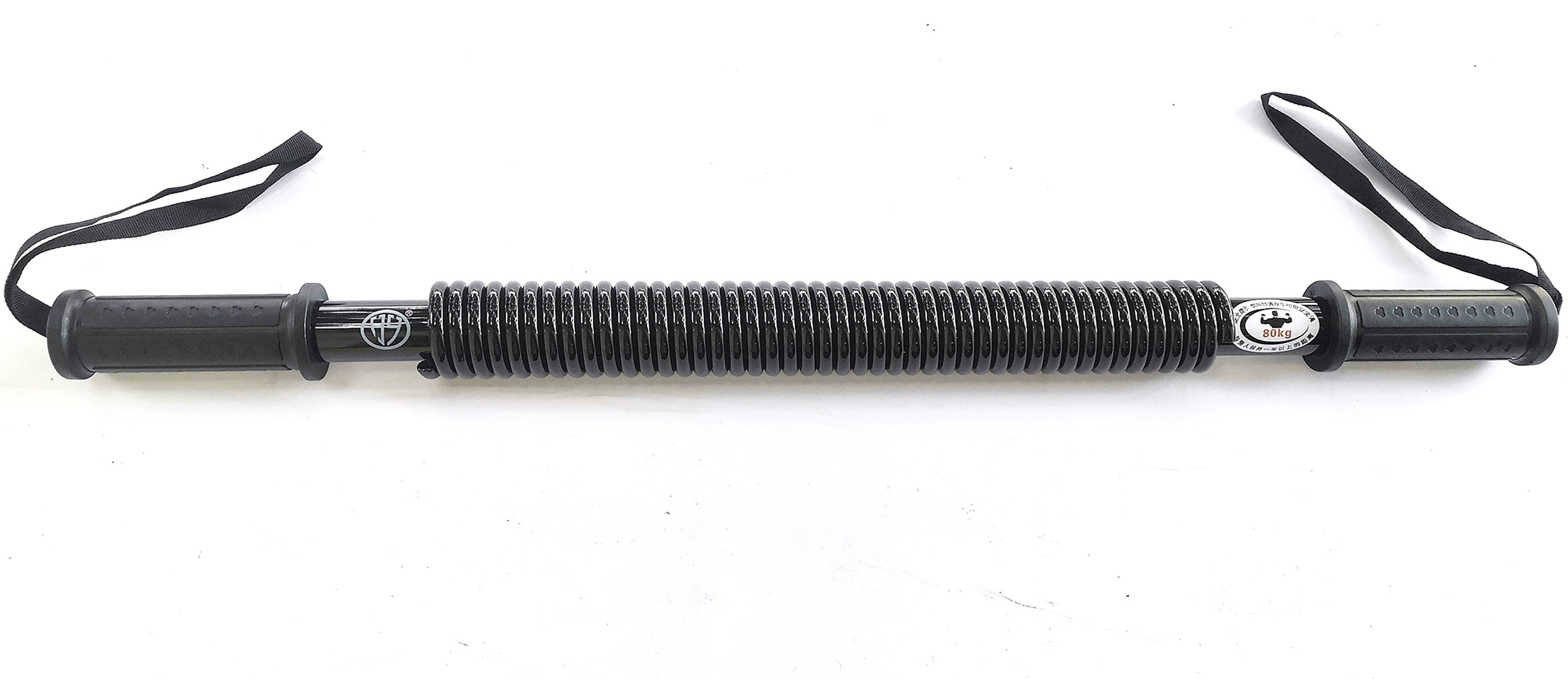 HAOYING Black 80 KG / 176 LB Dual Spring Power Twister Bar, Super Heavy ...