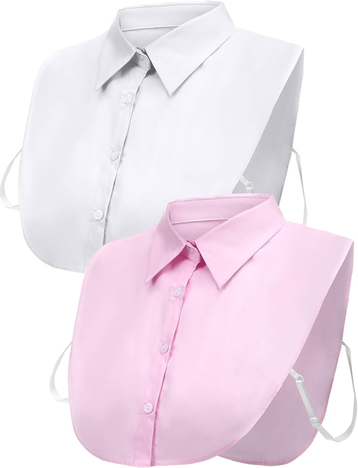 HAOYUNL Women Fake Collar Detachable Collar Shirts Collar Collar Half ...