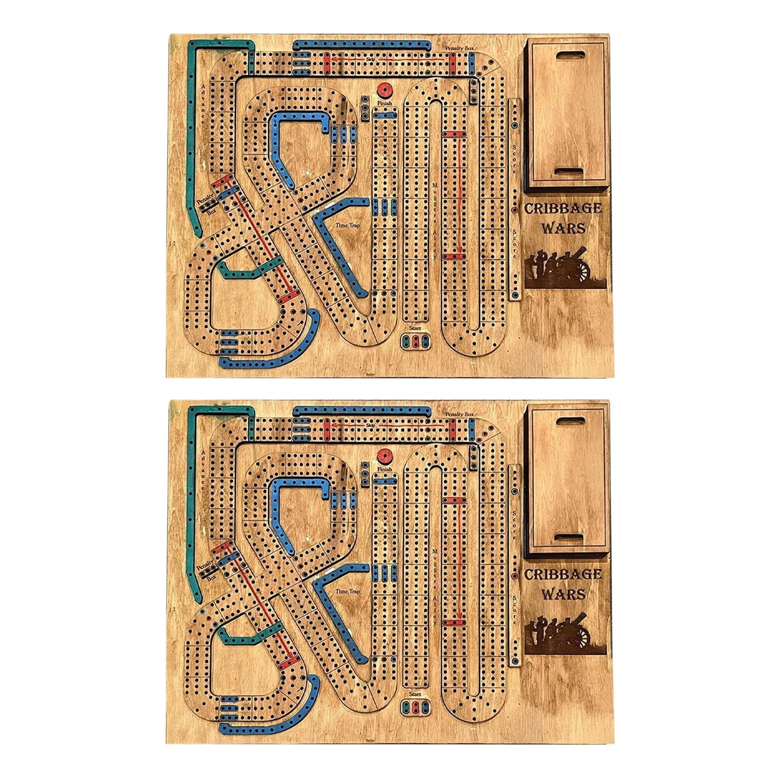 HAOZEEN Cribbage Wars Board Game, Cribbage Wars, Cribbage War Game ...