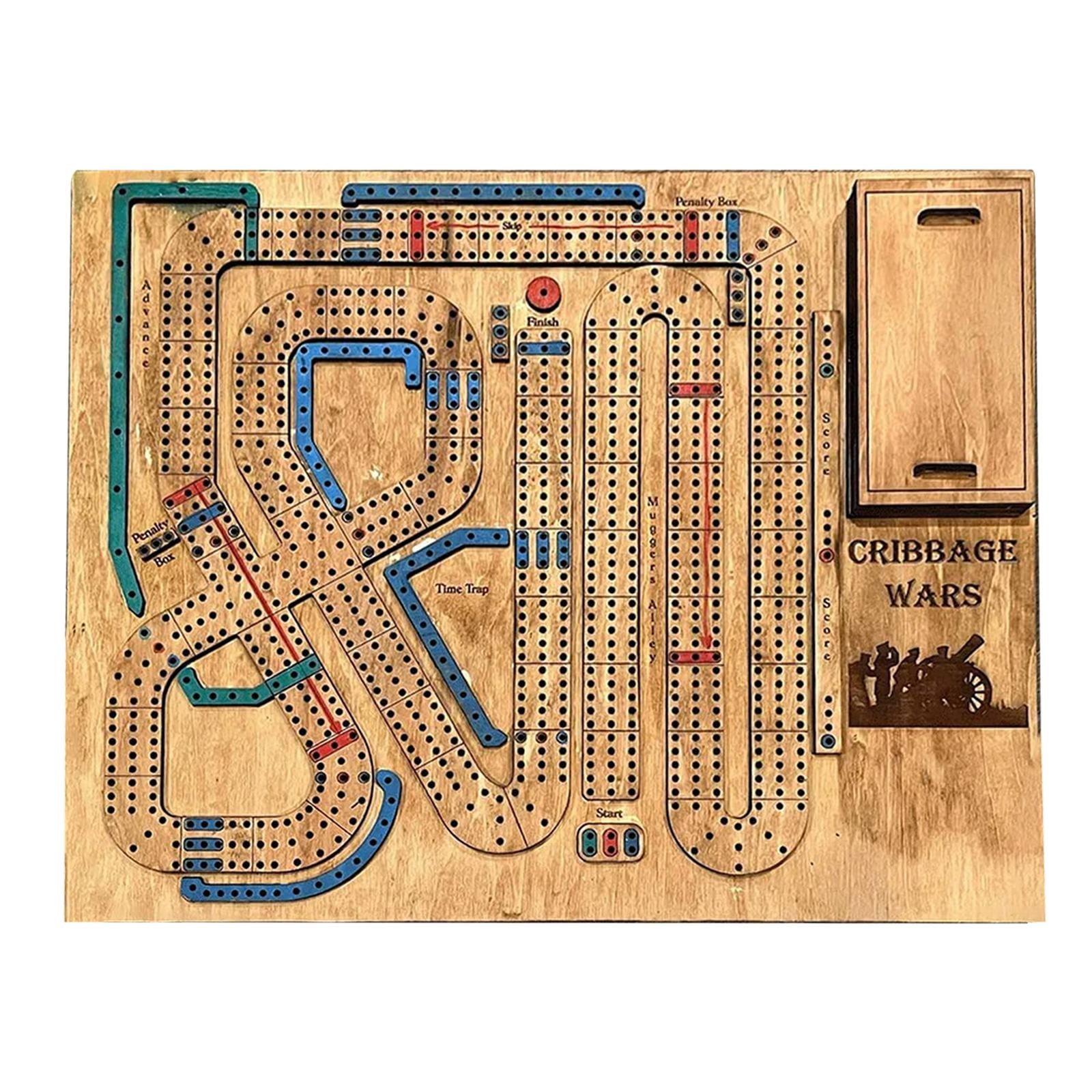 HAOZEEN Cribbage Wars Board Game, Cribbage Wars, Cribbage War Game ...