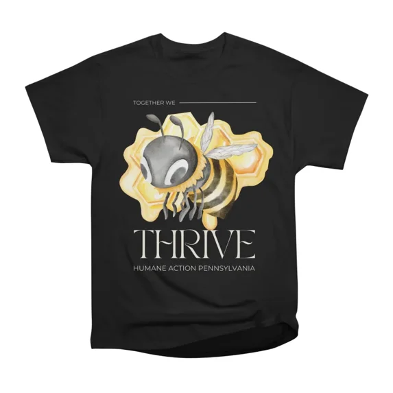 HAP Hive Bee White Text - Walmart.com