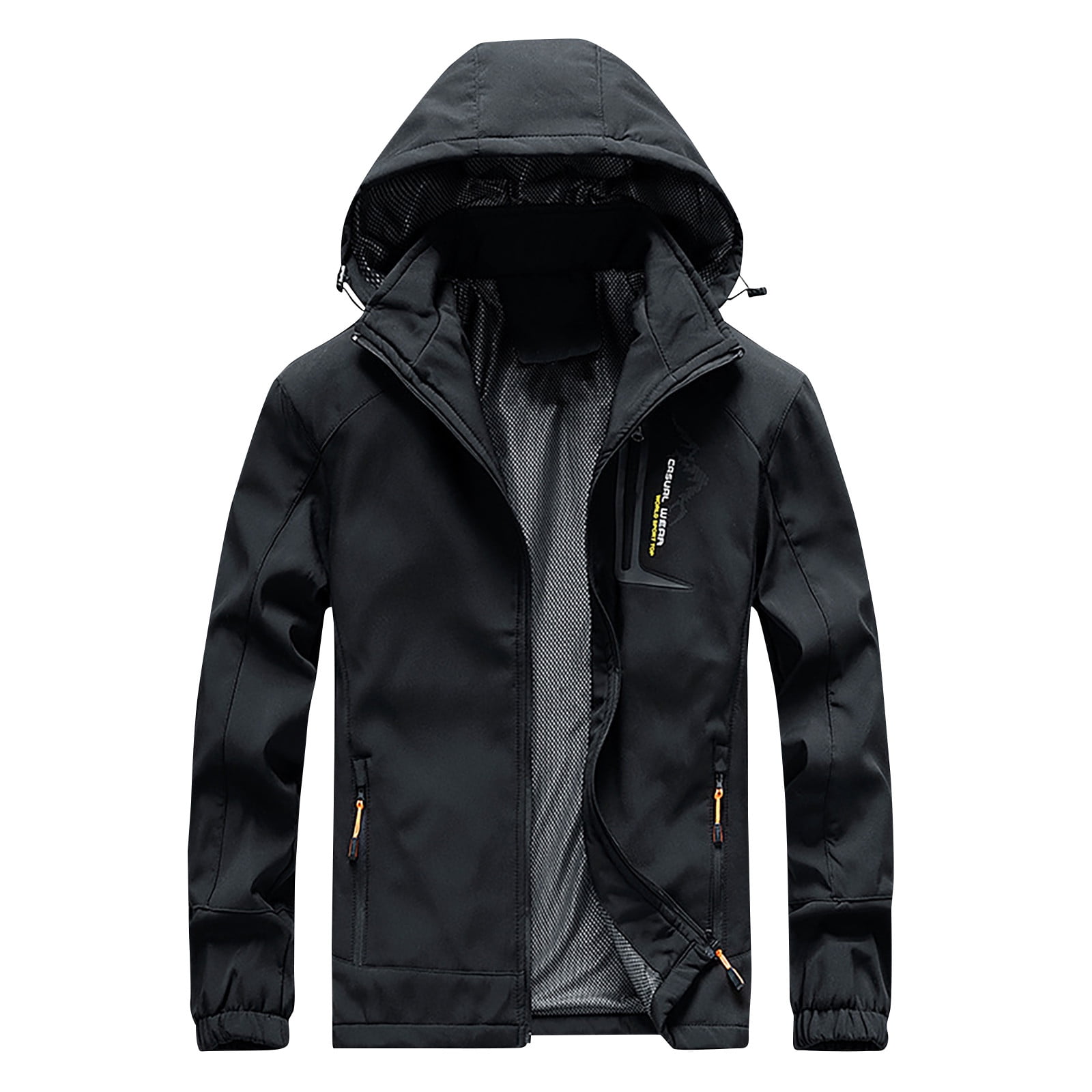 HAPIMO Discount Men's Soft Shell Outdoor Jacket Waterproof Stain ...